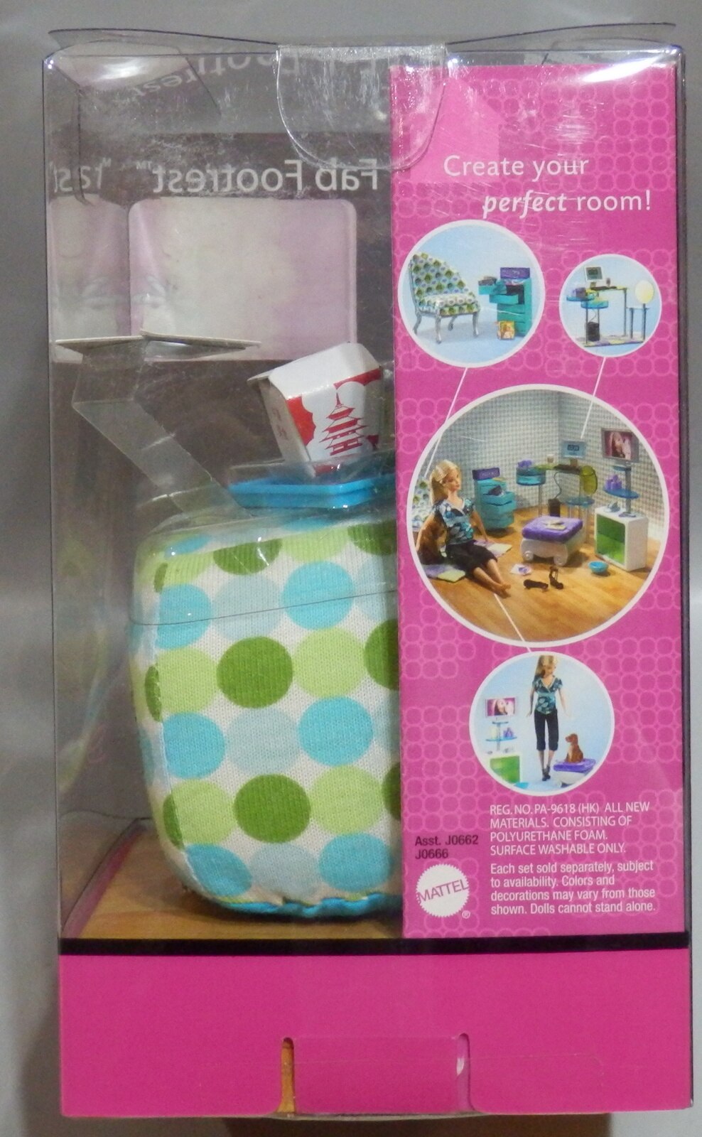 マテル バービー Fashion Fever Fab Footrest J0666 | まんだらけ Mandarake
