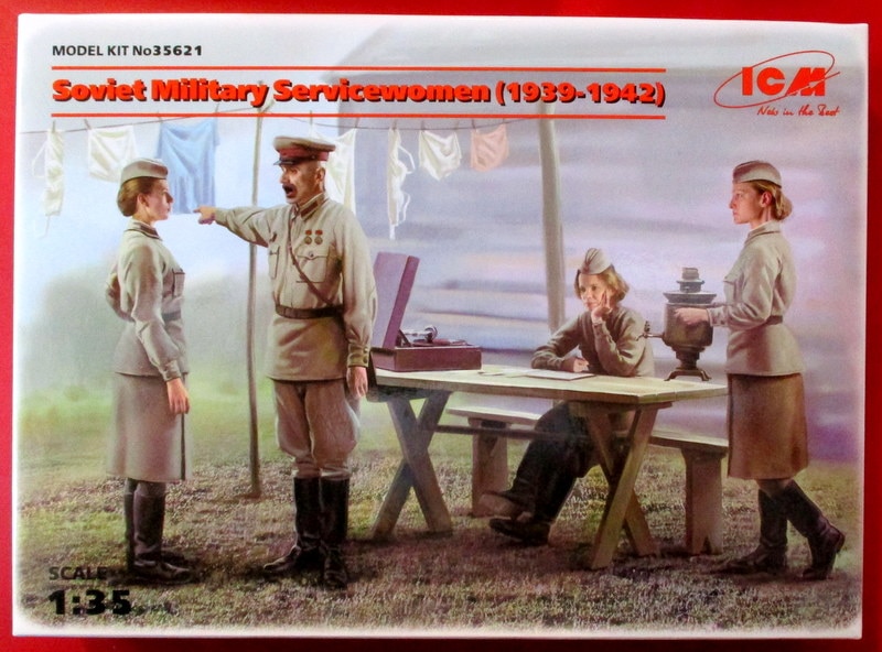 ICM 1/35スケール Soviet Military Servicewomen（1939-1942） 35621 | まんだらけ ...