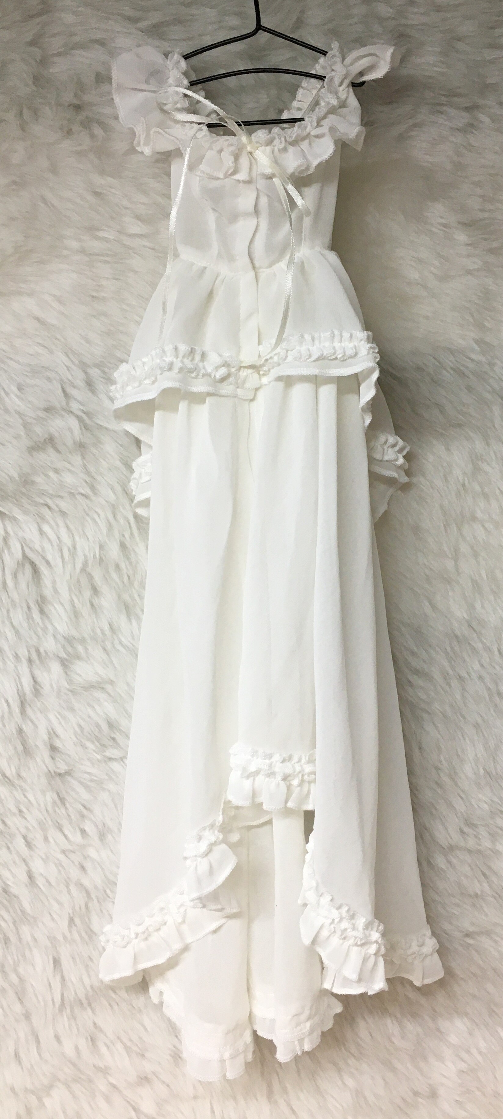 Doll Outfit 60cm or taller (SD・DD etc.) front Button Lace Gown | Mandarake Online Shop