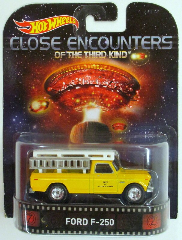 MATTEL CLOSE ENCOUNTERS OF THE THIRD KIND HOTWHEELS FORD F-250 CFR10 ...