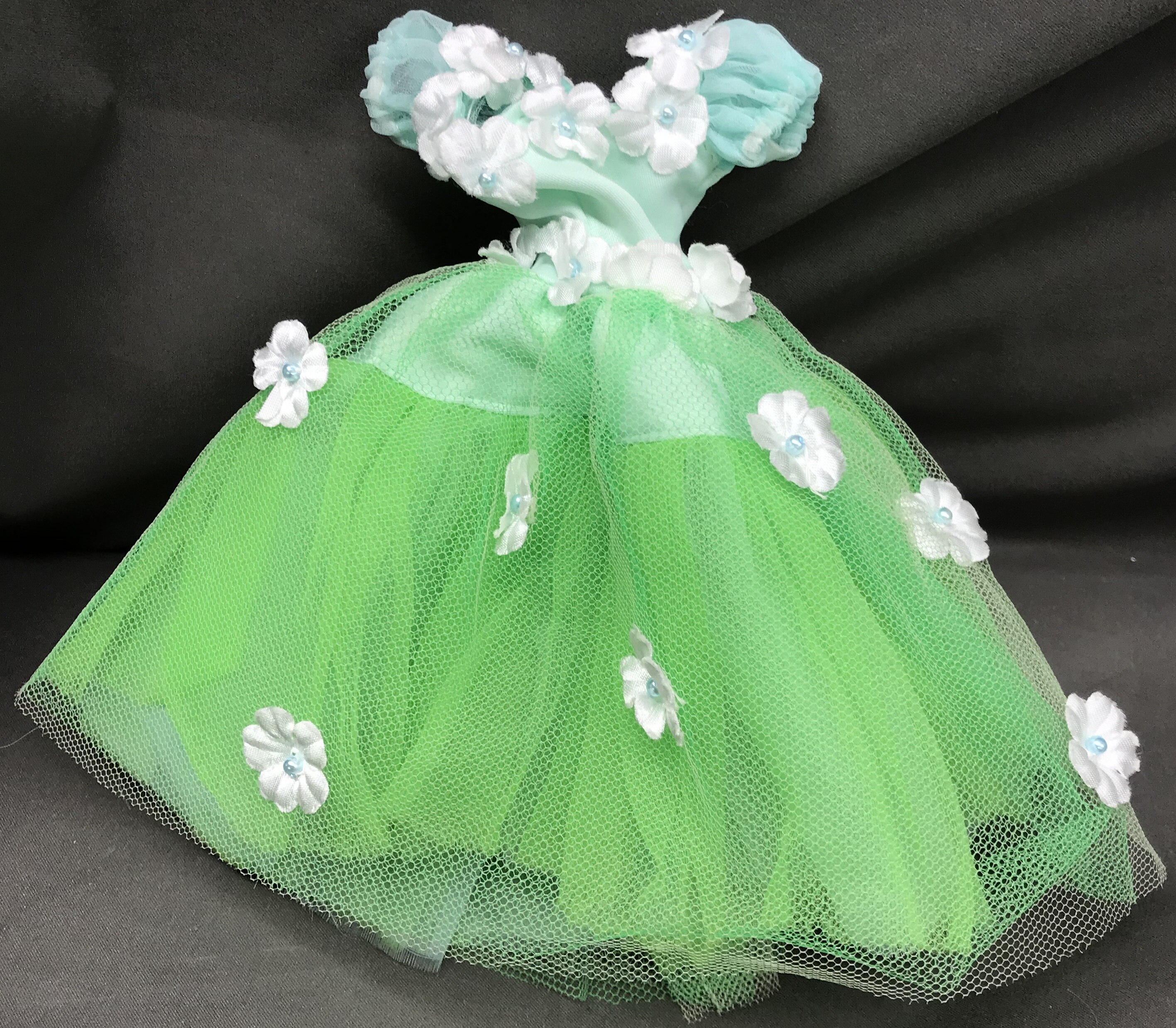 Daily Princess ドール衣装 27cmサイズ(ジェニーなど) 花レースドレス 緑 | まんだらけ Mandarake