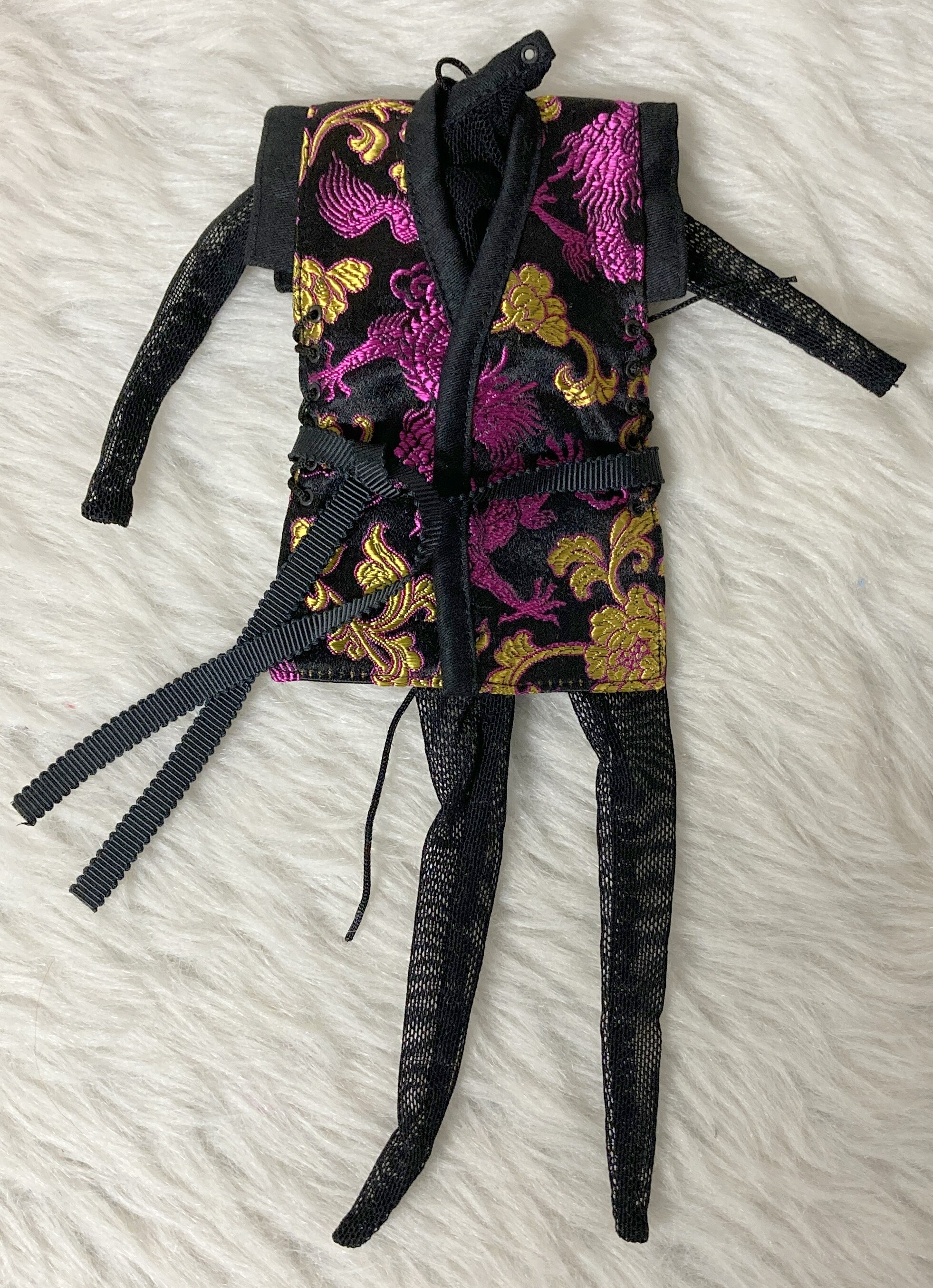 Doll Outfit 27cm size (Jenny, etc.) Embroidered costume set Purple | Mandarake Online Shop