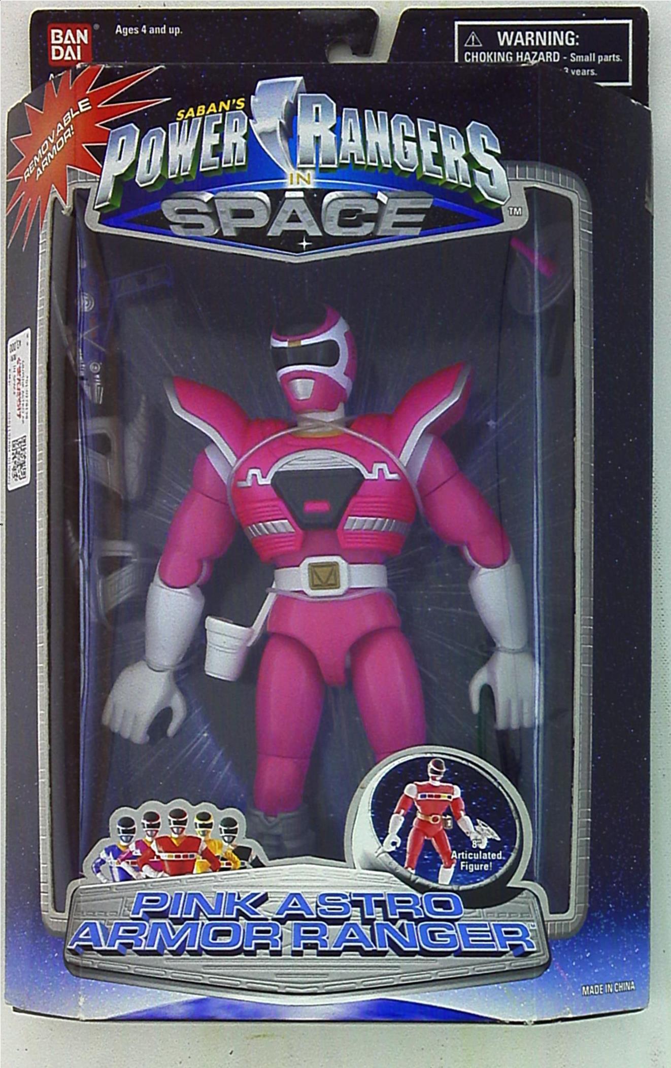 バンダイ PR IN SPACE POWER RANGERS IN SPACE PINK ASTRO ARMOR RANGER | まんだらけ ...