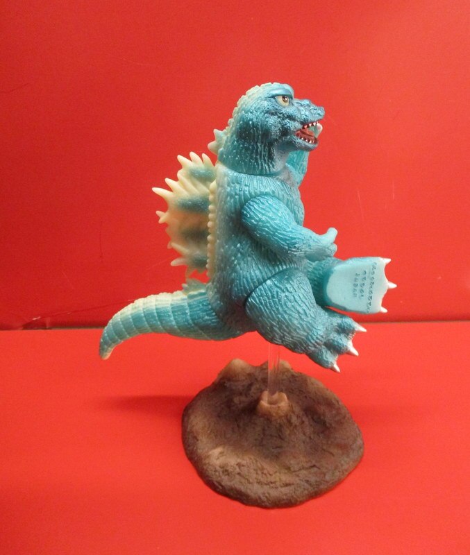 Creative design Hazawagumi G Memories Selection Daisensou Godzilla Turquoise Blue Glow in the ...