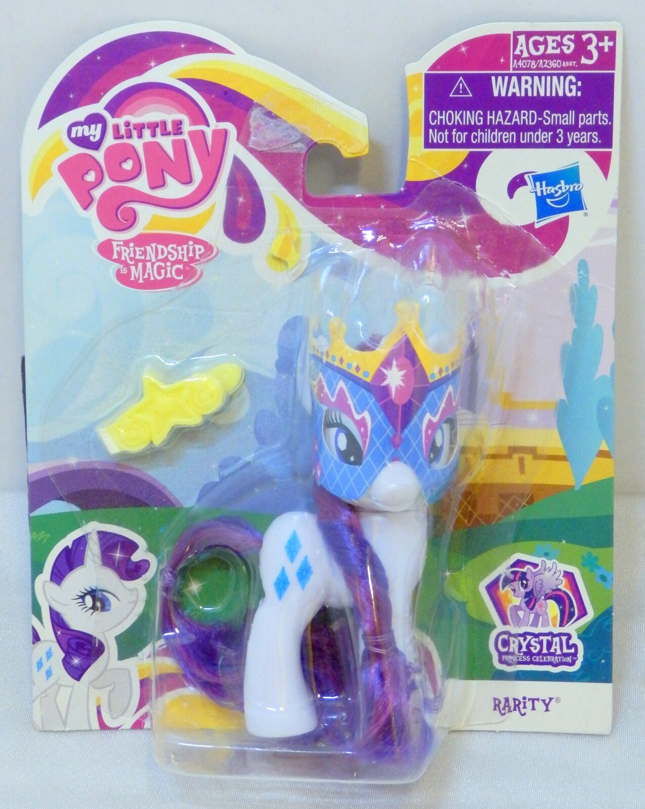 Hasbro My Little Pony Friendship is Magic Crystal Princess Celebration Rarity Masquerade | まんだらけ ...