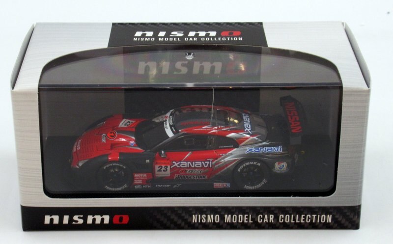 エムエムピー 1/43 EBBRO NISMO MODEL CAR COLLECTION KWAM122012 XANAVI NISMO GT-R LOW DOWNFORCE Fuji ...
