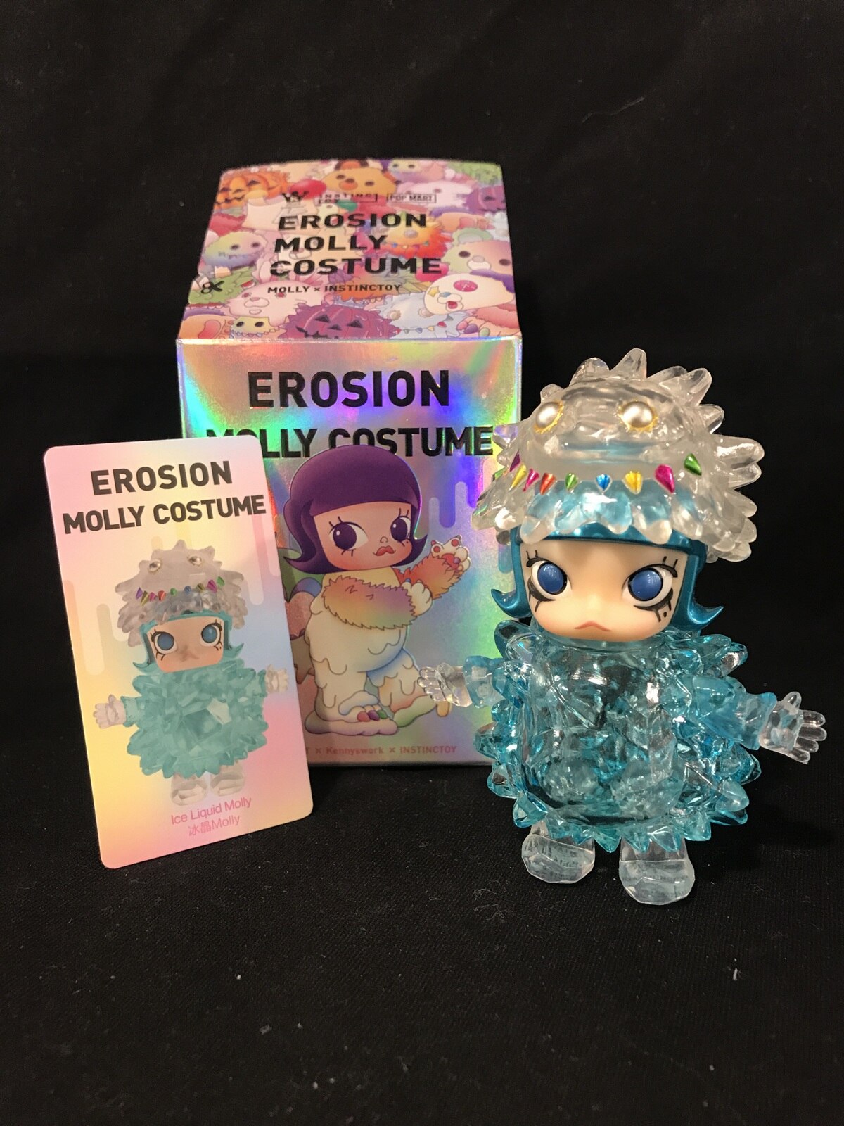 POP MART EROSION MOLLY COSTUME MOLLY×INSTINCTOY ICE LIQUID MOLLY | まんだらけ Mandarake
