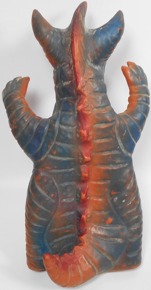 Maker unknown Original Kaiju Hand dance 4-horn Kaiju (commonly known as brown / blue silver ...