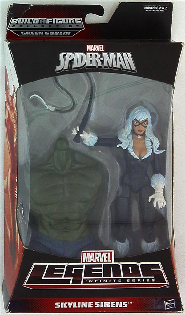 HASBRO GREEN GOBLIN SKYLINE SIRENS / BLACK CAT 6インチ | まんだらけ Mandarake