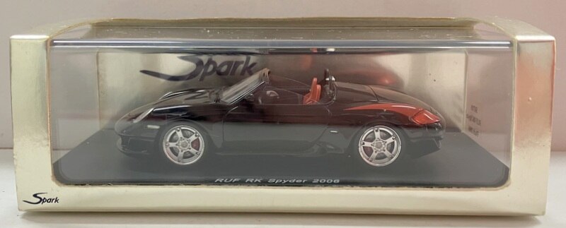 MINIMAX 1/43 Sparkmodel RUF RK Spyder (2006) Black S0708 | まんだらけ Mandarake