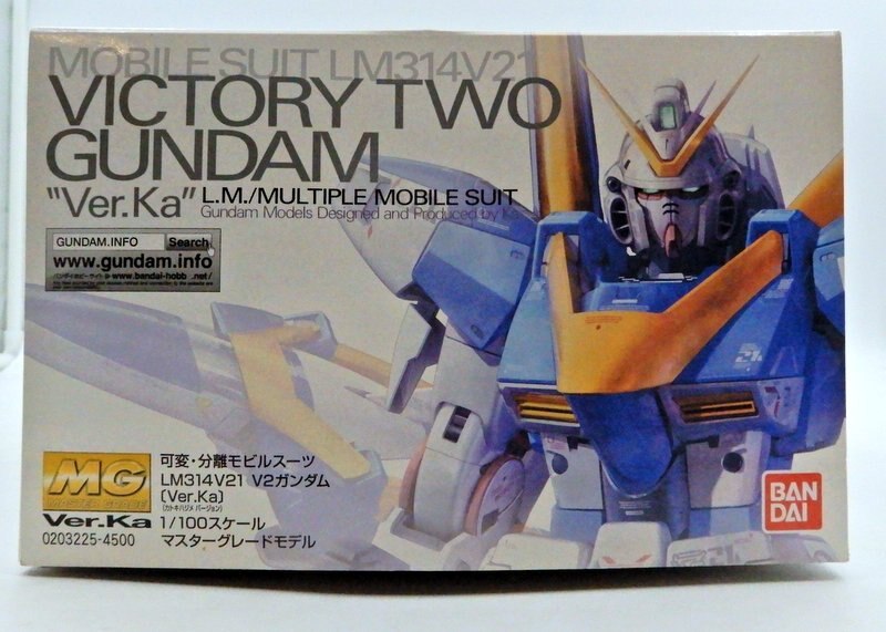 バンダイ MG 1/100 機動戦士Vガンダム V2ガンダム Ver.Ka | まんだらけ Mandarake
