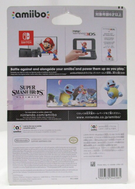 任天堂 amiibo スーパースマッシュブラザーズ ゼニガメ | まんだらけ Mandarake