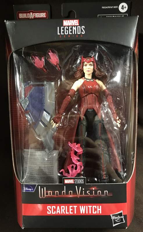 HASBRO CAPTAIN AMERICA / FLIGHT GEAR WANDA VISION SCARLET WITCH 6インチ ...