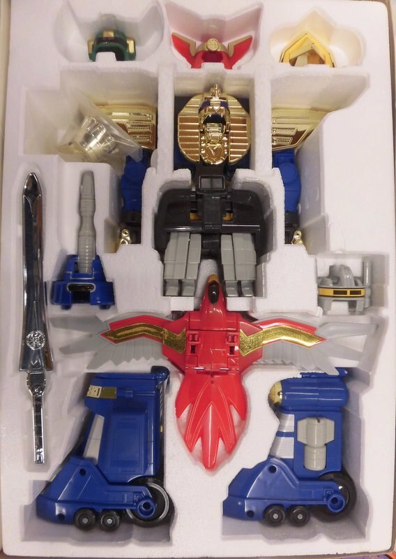 Bandai Oh Ranger / DX Robo Series Chouriki Sentai Ohranger DX Choriki ...