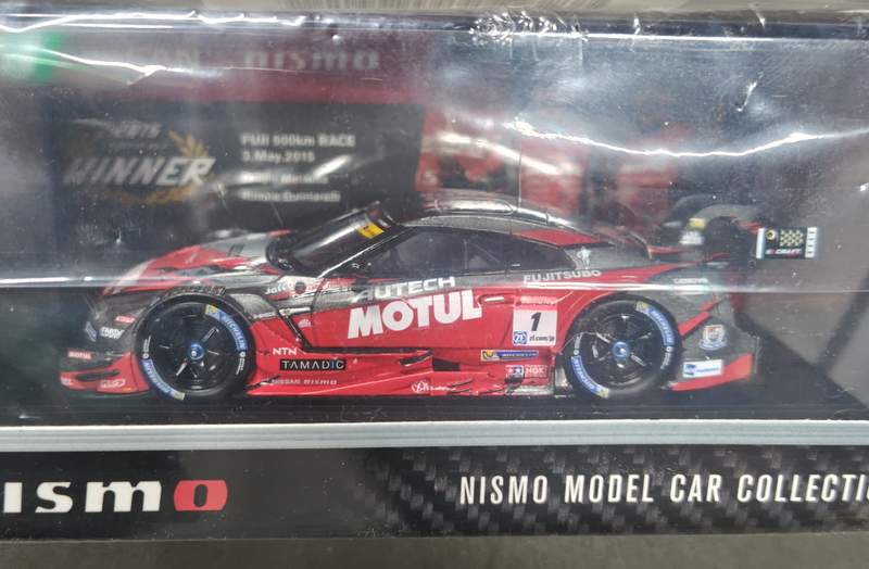 MMP 1/43 GT-R NISMO SUPER GT GT500 2015 Rd 2 Fuji Winner! | まんだらけ Mandarake