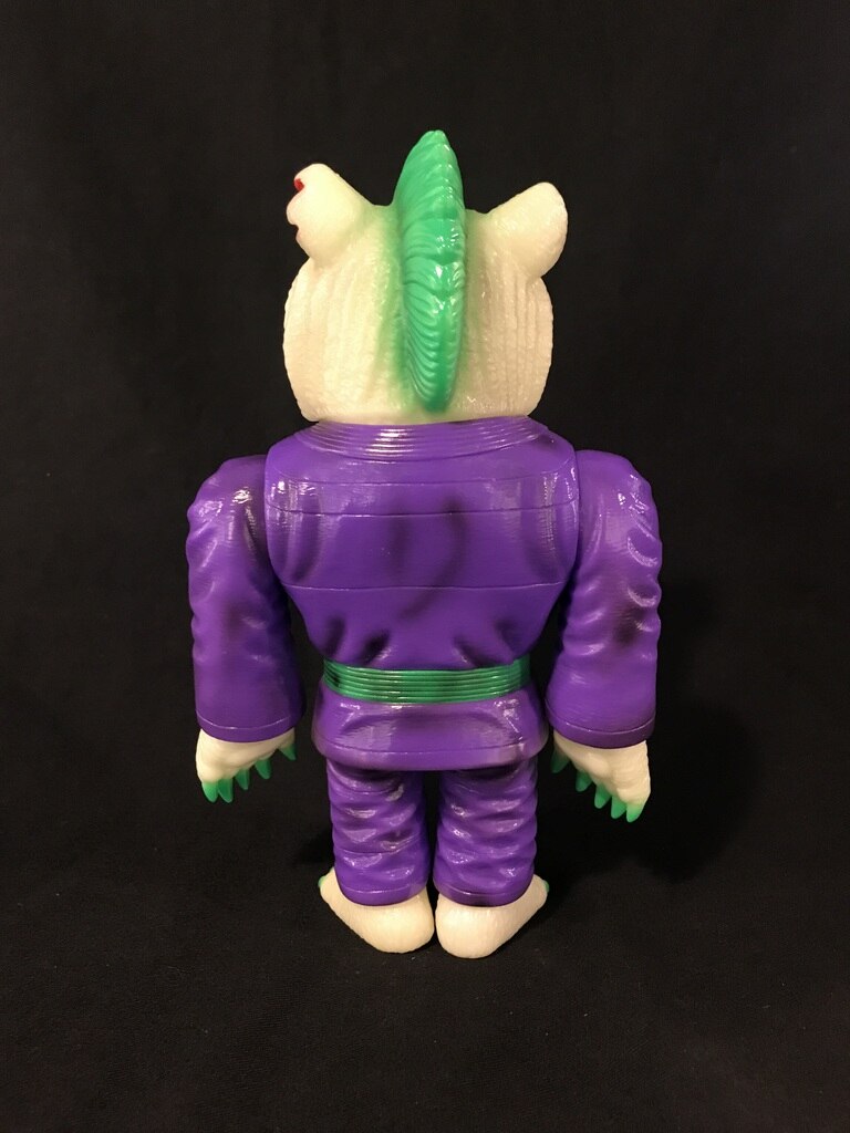 REDSHARK Jiu-Jitsu Animal Fighter Jiu-Jitsu One-Eyed Bear (Purple green Ver.) | MANDARAKE 在线商店