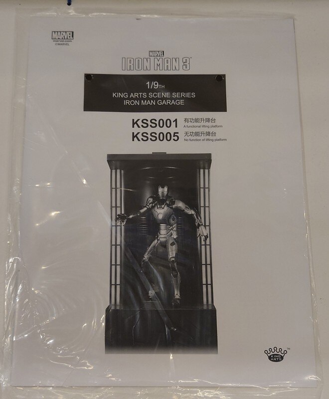 KINGARTS 1/9TH/KING ARTS SCENE SERIES IRON MAN GARAGE | ありある | まんだらけ MANDARAKE