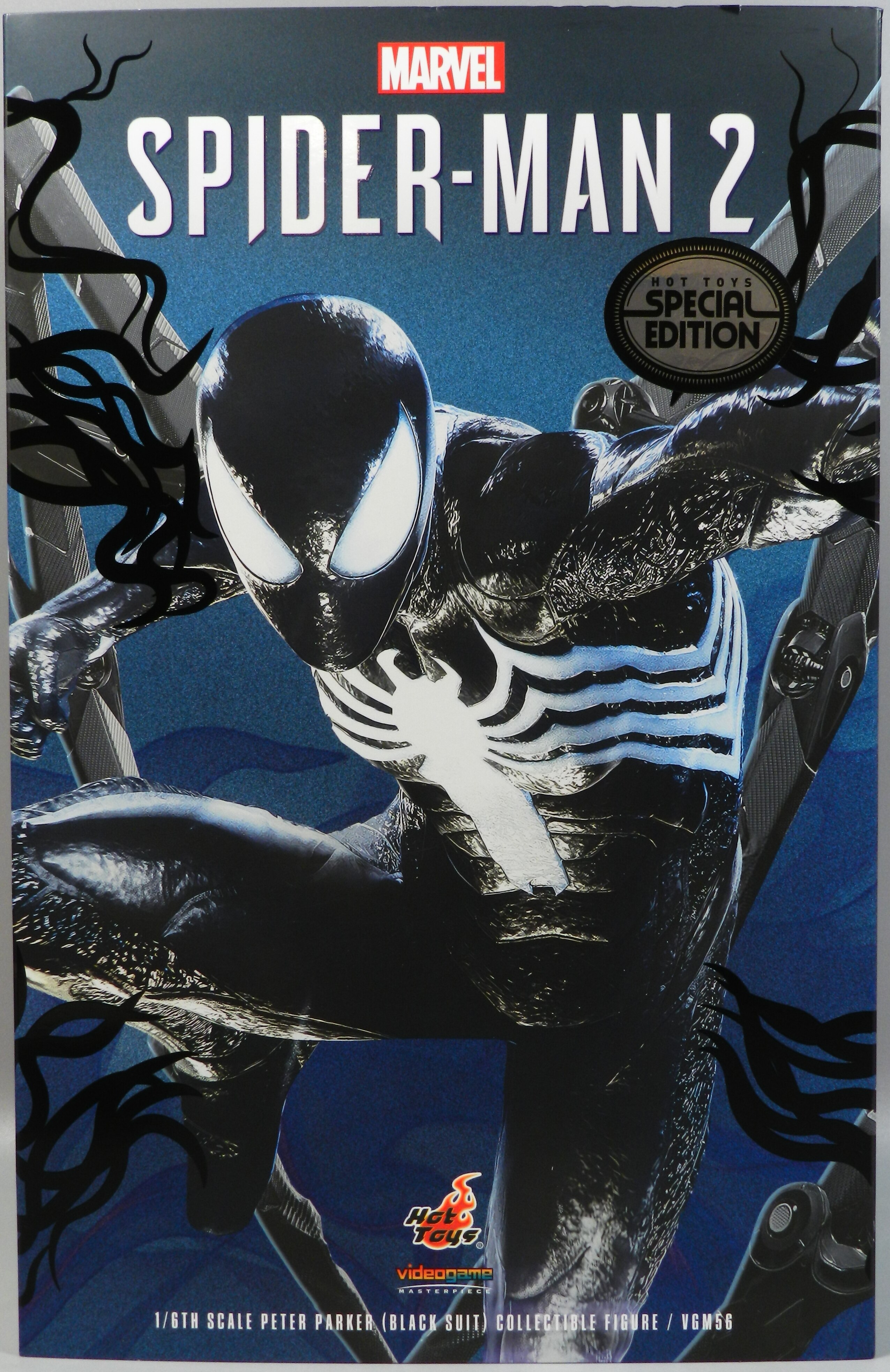 HOTTOYS VIDEOGAME MASTERPIECE PETER PARKER (BLACK SUIT) SPECIAL EDITION VGM56b | まんだらけ Mandarake