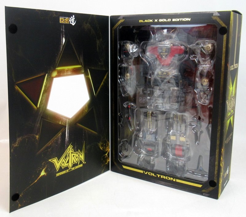 threezero ロボ道 ボルトロン ブラック×ゴールド版 | まんだらけ Mandarake