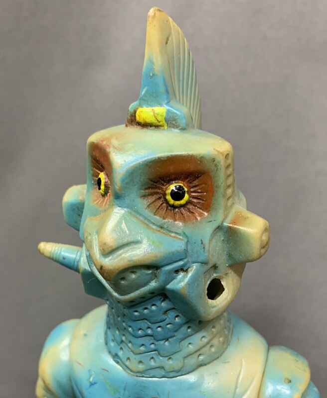 Maruzan ST size / VIN Sofubi Windom (gray mold / light blue spray ...