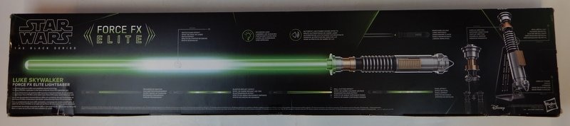 HASBRO THE BLACK SERIES LUKE SKYWALKER FORCE FX ELITE LIGHTSABER F6906 ...