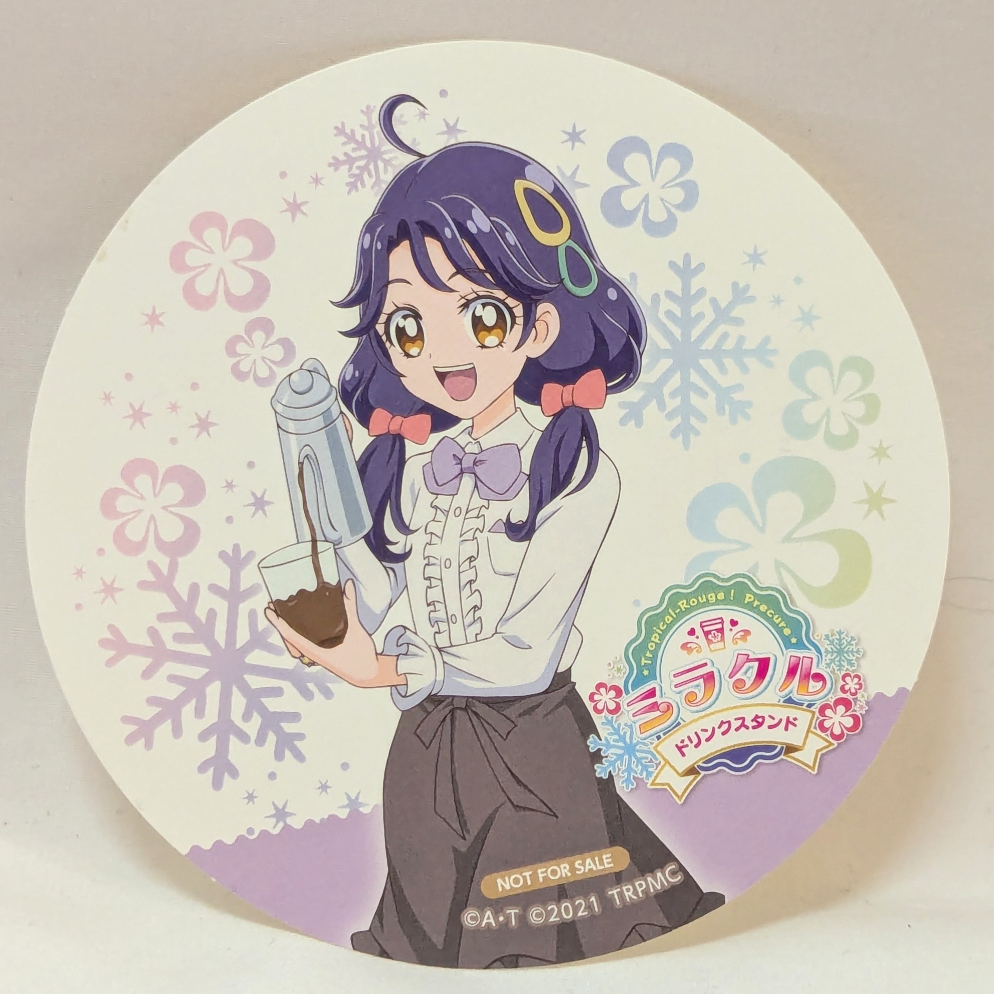 プリキュアプリティストアmini ミラクルドリンクスタンド×animate cafe出張版 オリジナルステッカー 涼村さんご | まんだらけ Mandarake