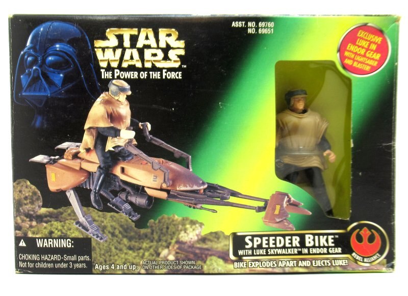 KENNER VEHICLE SPEEDER BIKE / WITH LUKE SKYWALKER IN ENDOR GEAR 3.5インチ | まんだらけ Mandarake