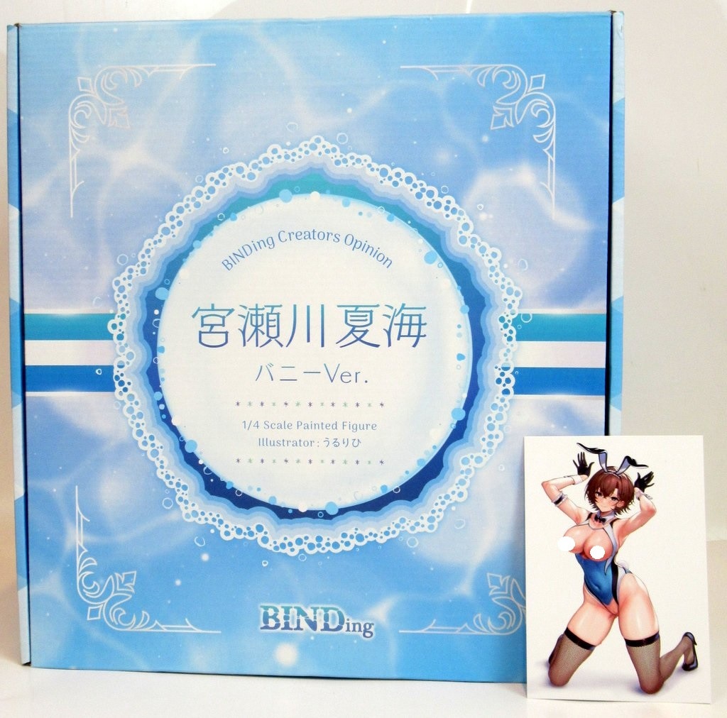BINDing 1/4スケール うるりひ 宮瀬川夏海 バニーver | まんだらけ Mandarake