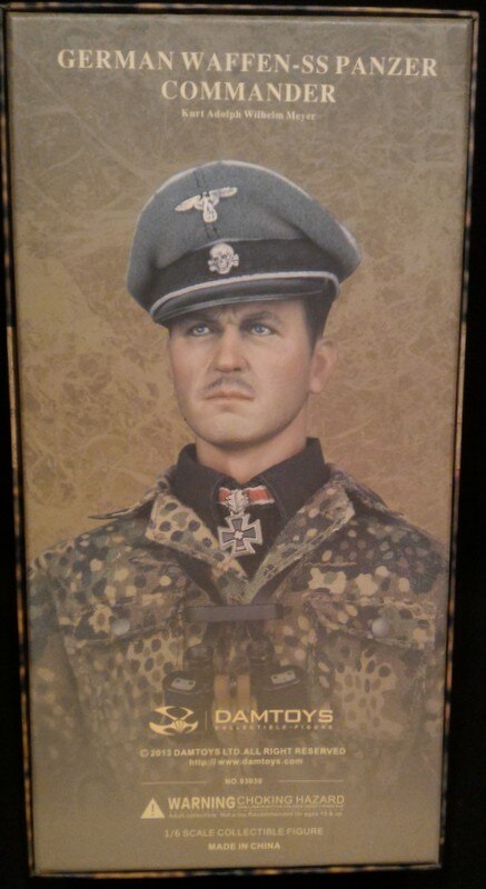 DAM TOYS GERMAN WAFFEN-SS PANZER COMMANDER 12" | まんだらけ Mandarake