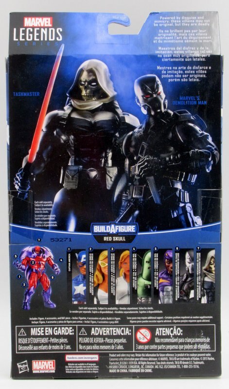 HASBRO RED SKULL CAPTAIN AMERICA TASKMASTER 6インチ | まんだらけ Mandarake