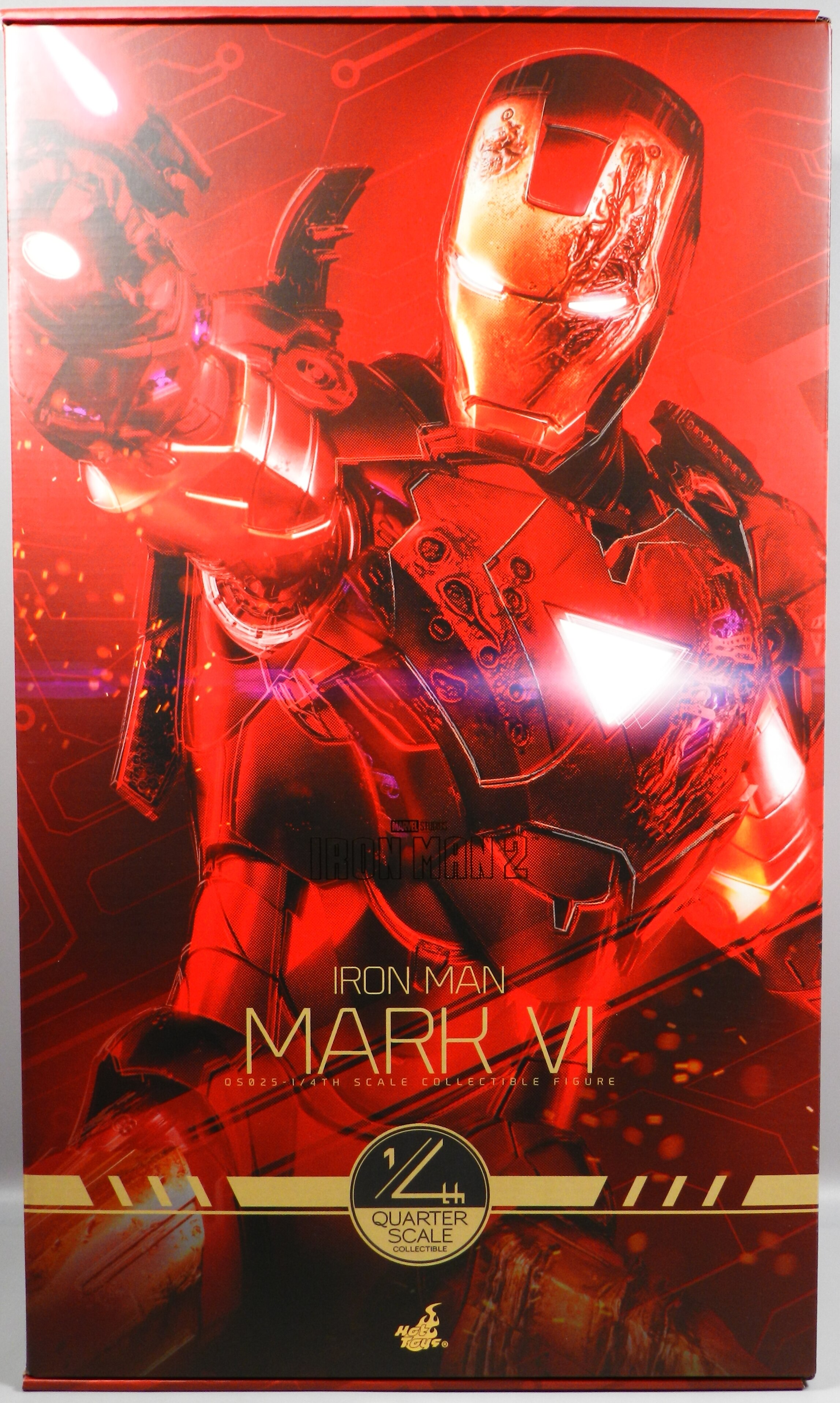HOTTOYS 1/4 QUARTER SCALE IRON MAN MARK Ⅵ QS025 | まんだらけ Mandarake
