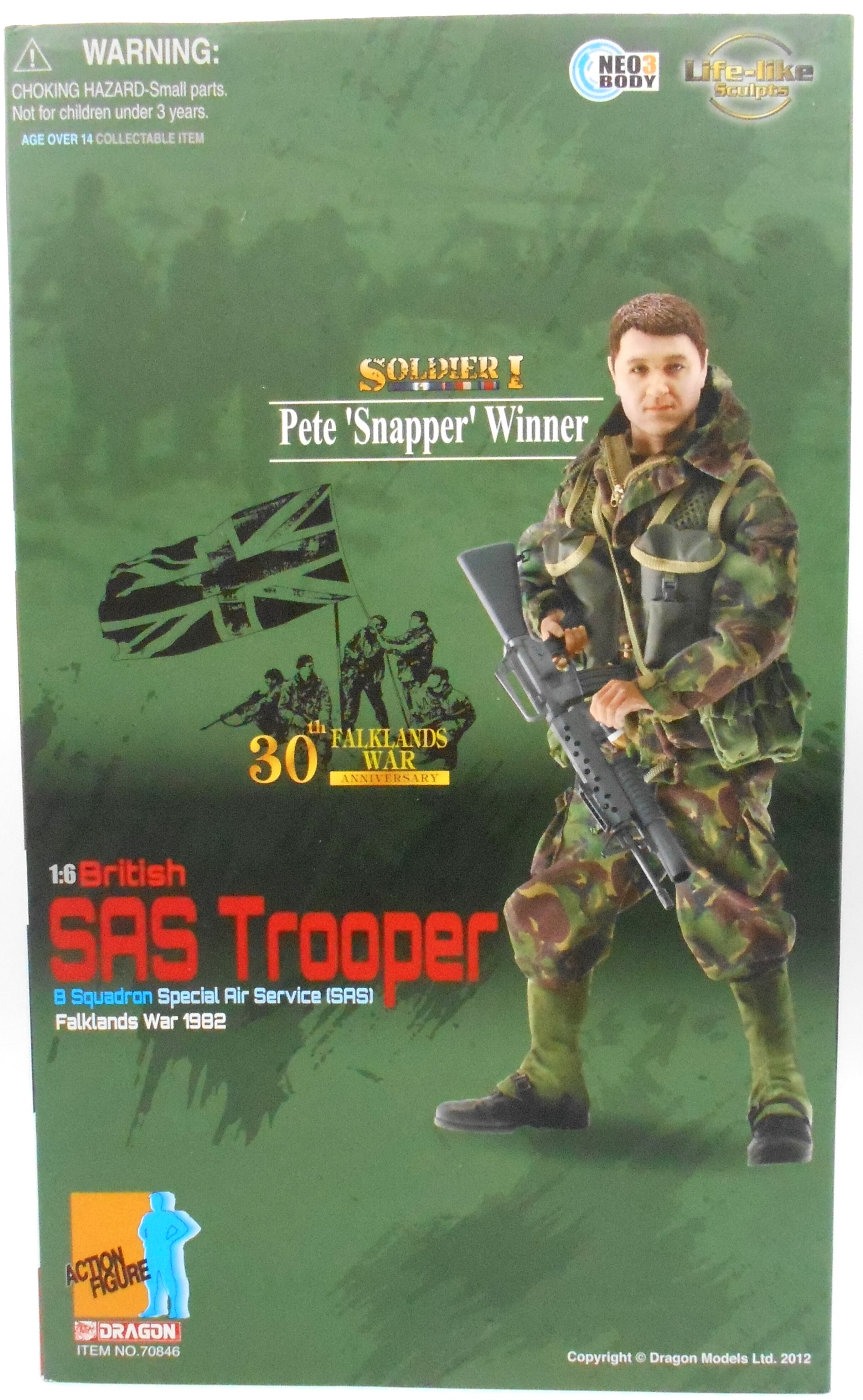 DRAGON British SAS Trooper Pete Snapper Winner 70452 | まんだらけ Mandarake