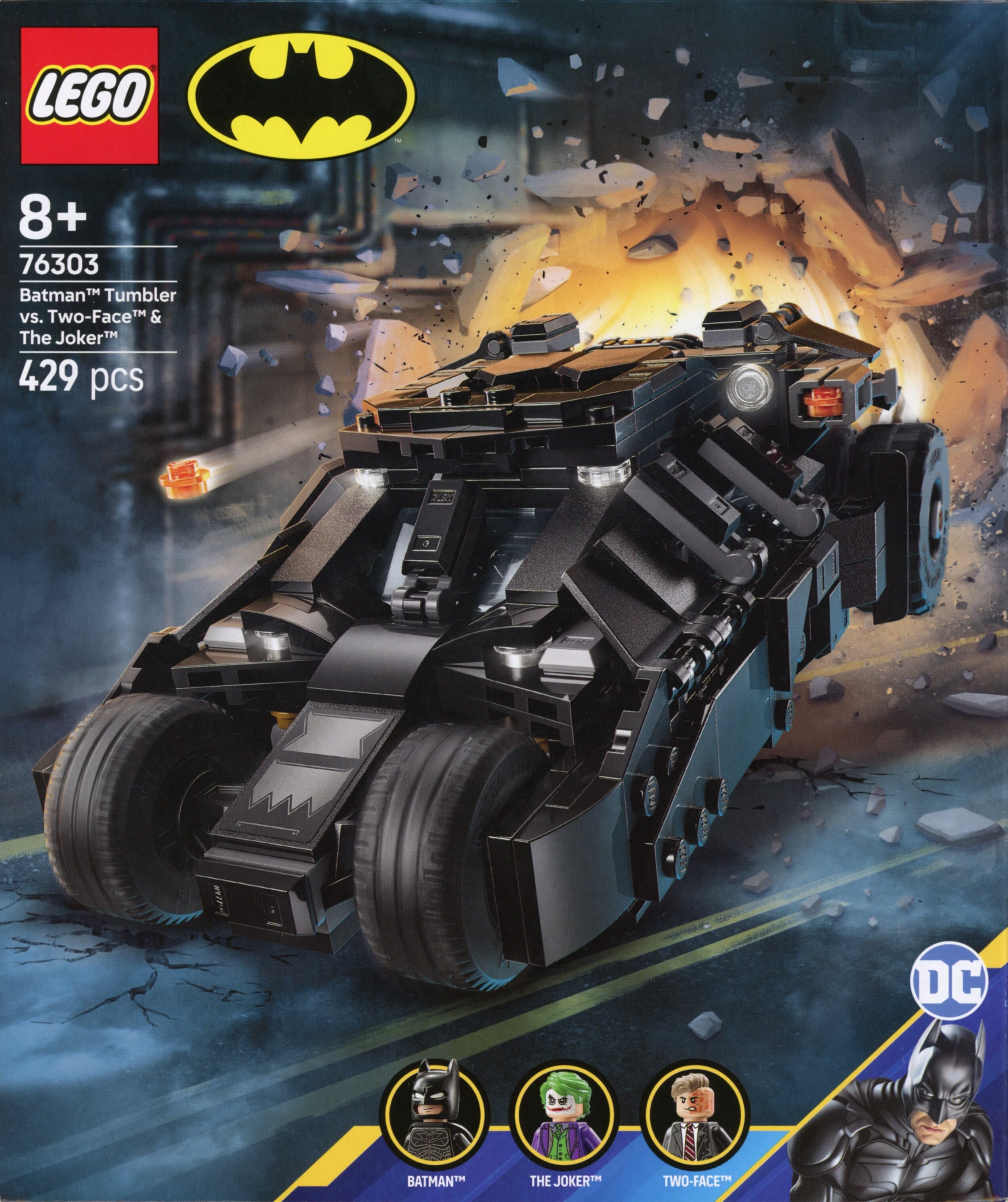 LEGO DC SUPER HEROES Batman Tumbler vs. Two-Face&The Joker 76303 | まんだらけ Mandarake