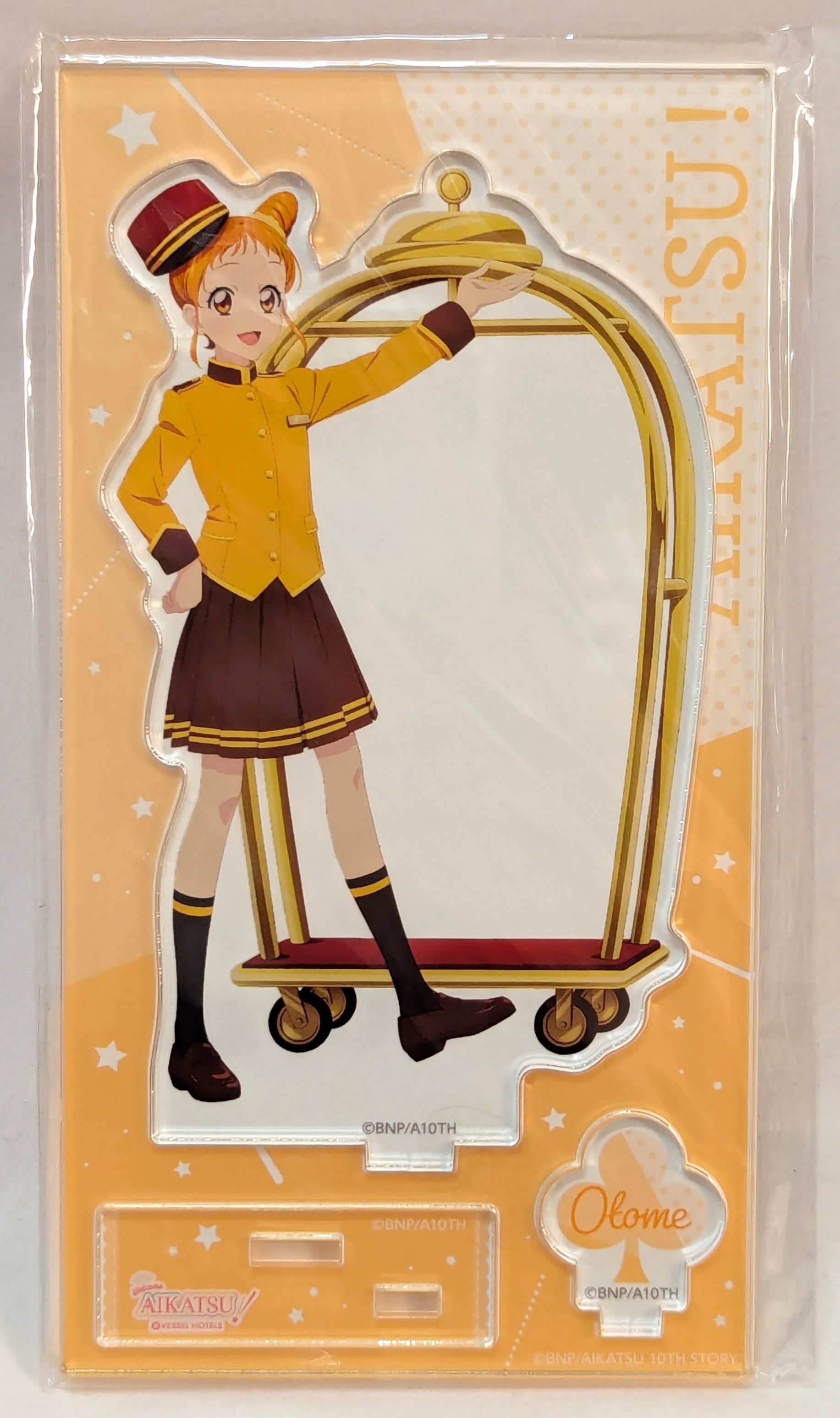 SO-ZO ベッセルイン高田馬場駅前 ホテルコラボ アクリルスタンド アイカツ!10th STORY～未来へのSTARWAY 有栖川おとめ | まんだらけ Mandarake