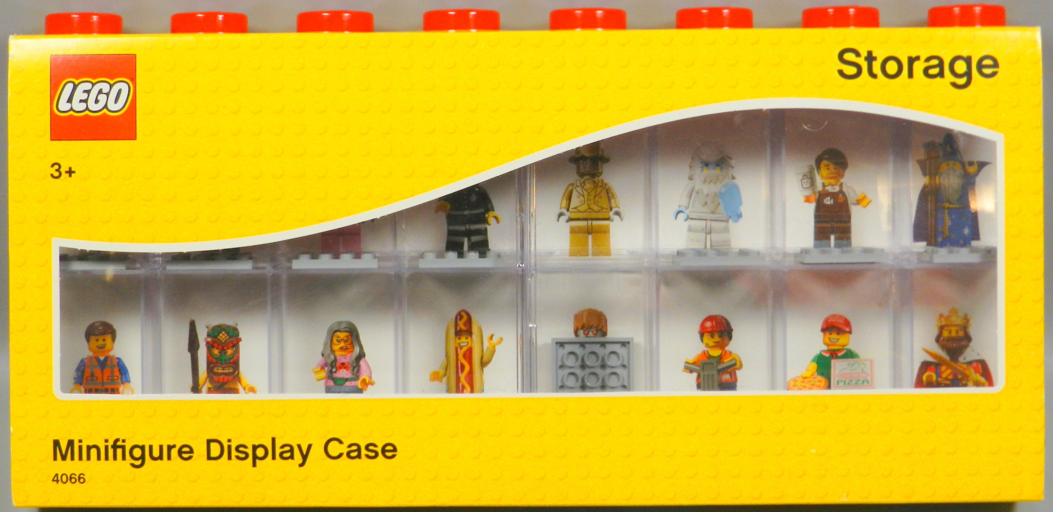 LEGO MINIFIGURE DISPLAY CASE 赤 16体 4066 | まんだらけ Mandarake
