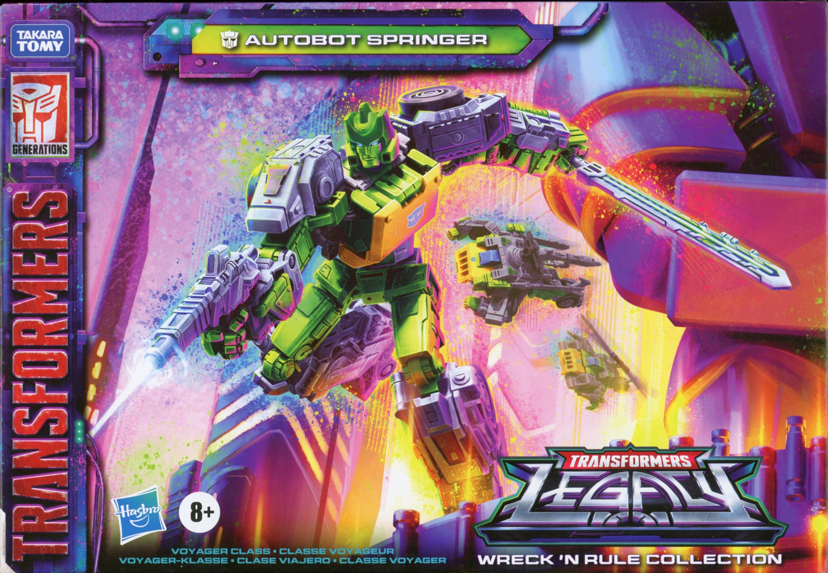 HASBRO Wreck N rule collection 2022 AUTOBOT SPRINGER | まんだらけ Mandarake