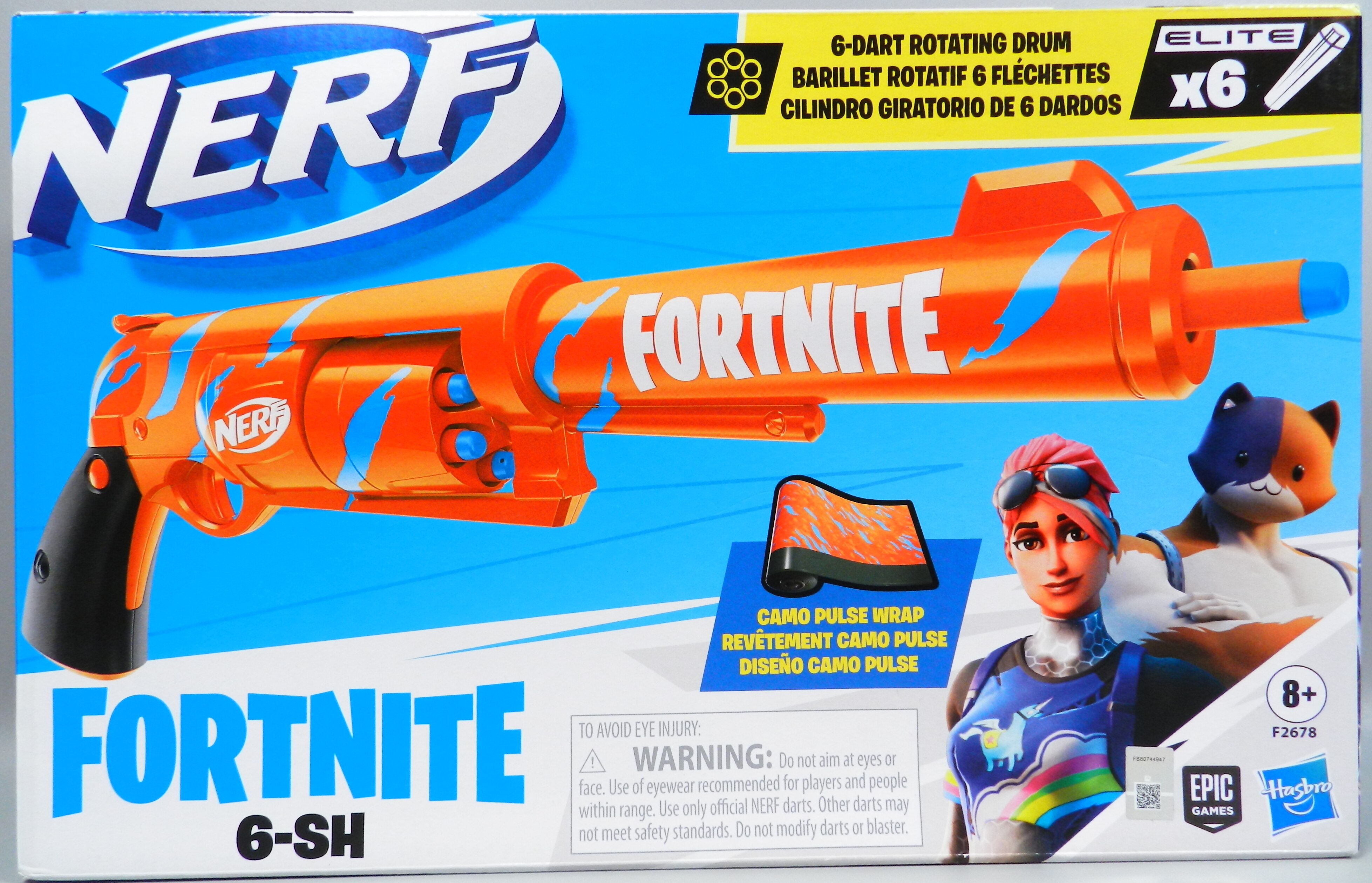 HASBRO NERF FORTNITE 6-SH | まんだらけ Mandarake