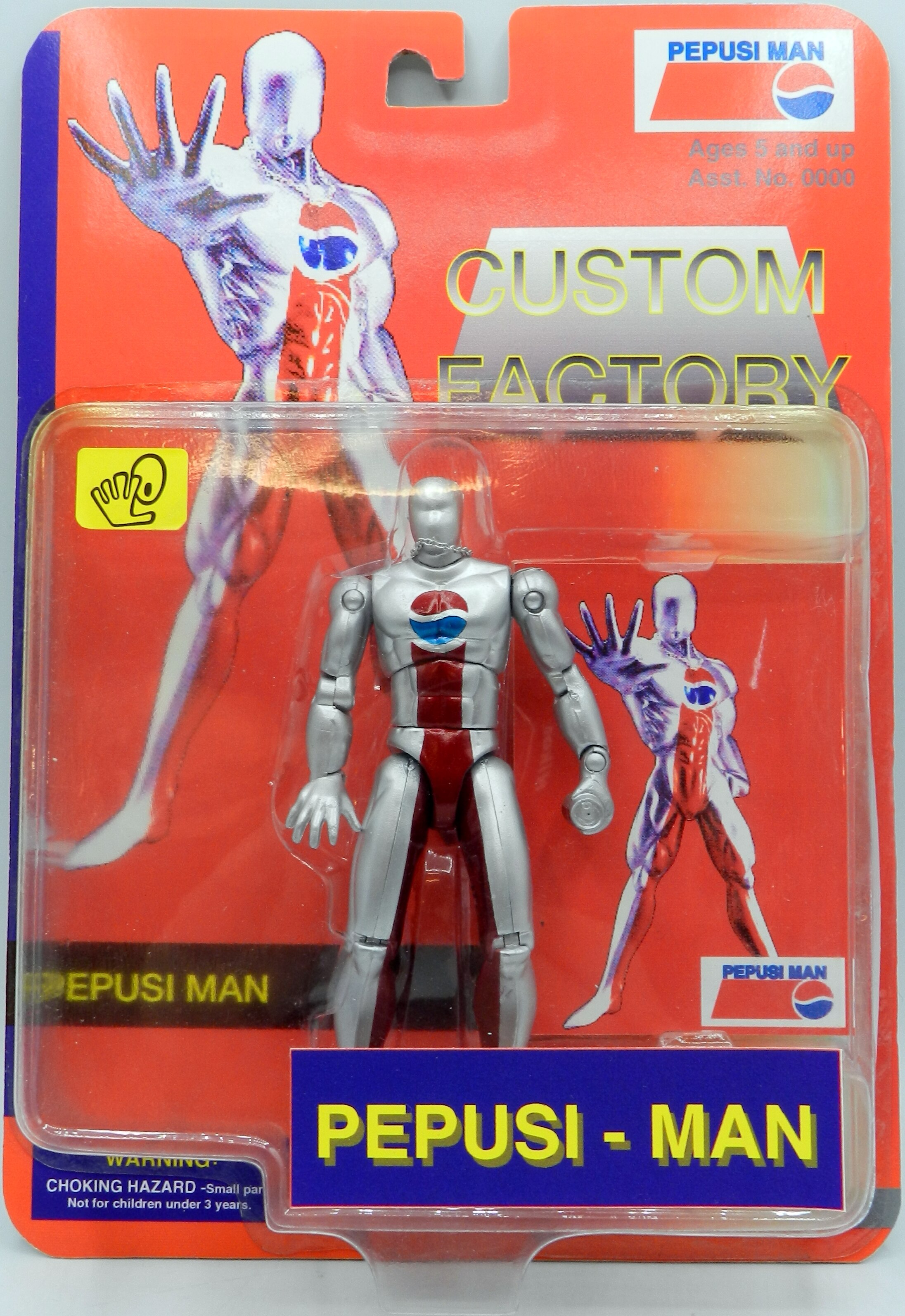 PEPSICO CUSTOM FACTORY PEPSI MAN | まんだらけ Mandarake