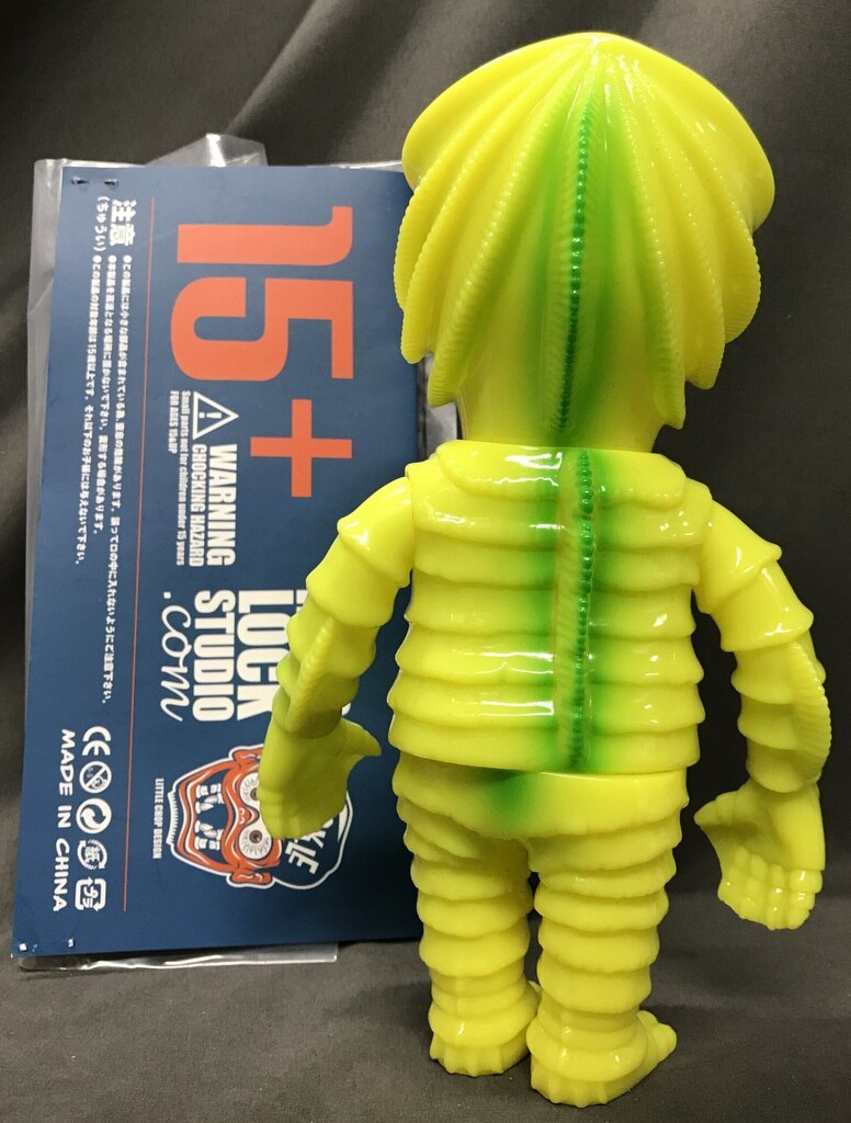 HEAD LOCK STUDIO KNUCKLE'S KUSTOM MONSTERS Kid Creature Painted ver. 黄色 ...