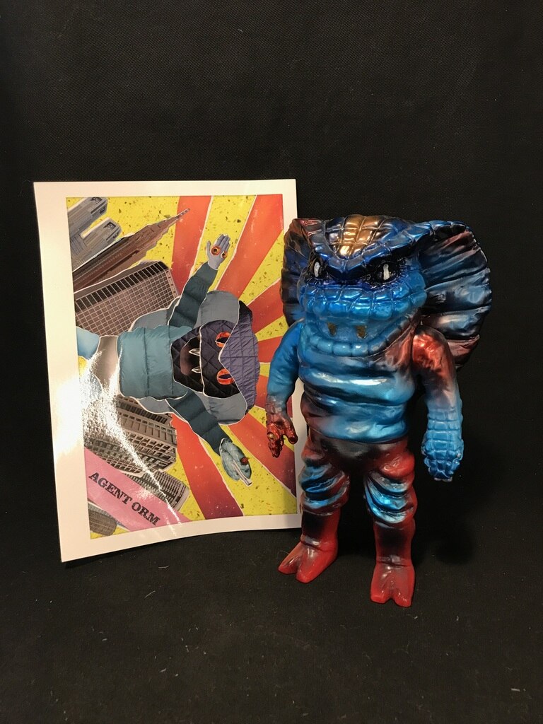 UMMIKKO AGENT ORM 赤x水色成型 Oneoff | まんだらけ Mandarake