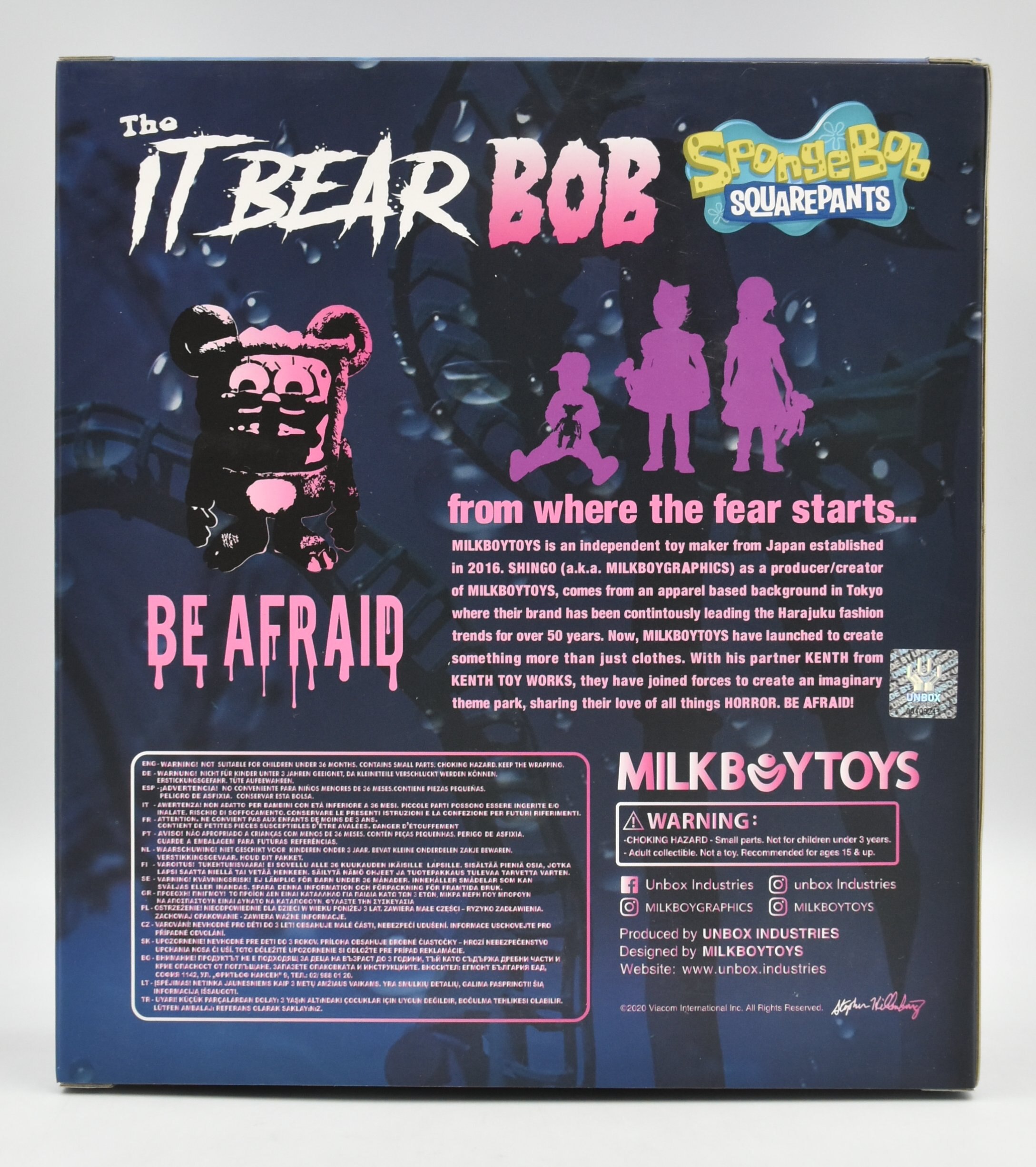 UNBOX INDUSTRIES MILK BOY TOYS THE IT BEAR BOB V.4 | まんだらけ Mandarake