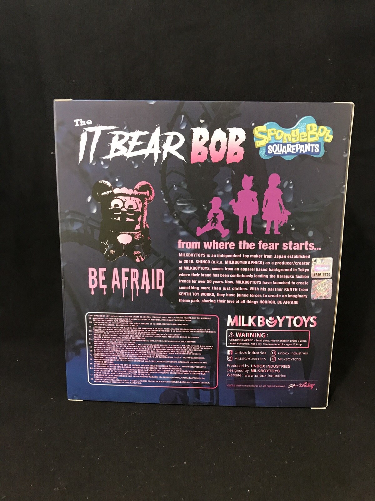 UNBOX INDUSTRIES MILK BOY TOYS THE IT BEAR BOB 迷彩 | まんだらけ Mandarake