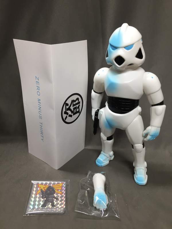 RX-NEMESIS ZERO MINUSTHIRTY 次郎 白成型/黒/水色塗装 | まんだらけ Mandarake