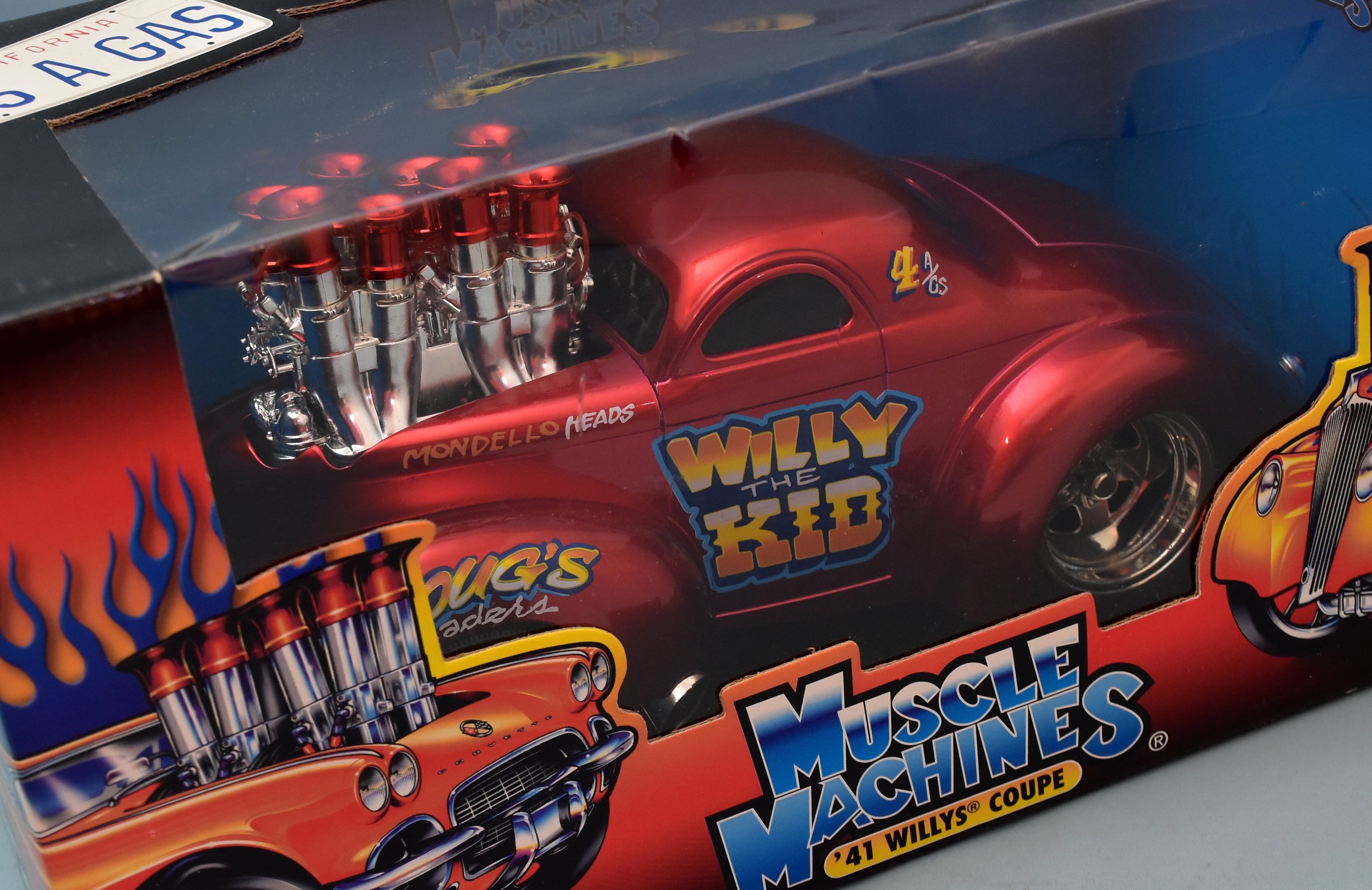 FUNLINE MUSCLE MACHINES '41 WILLYS COUPE Red WILLY THE KID | まんだらけ ...