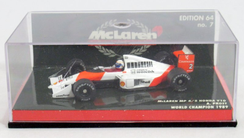 Paul'sModelArt 1/43 McLaren COLLECTION 530896402 McLAREN MP4/5 HONDA V10 A.PROST WORLD CHAMPION ...
