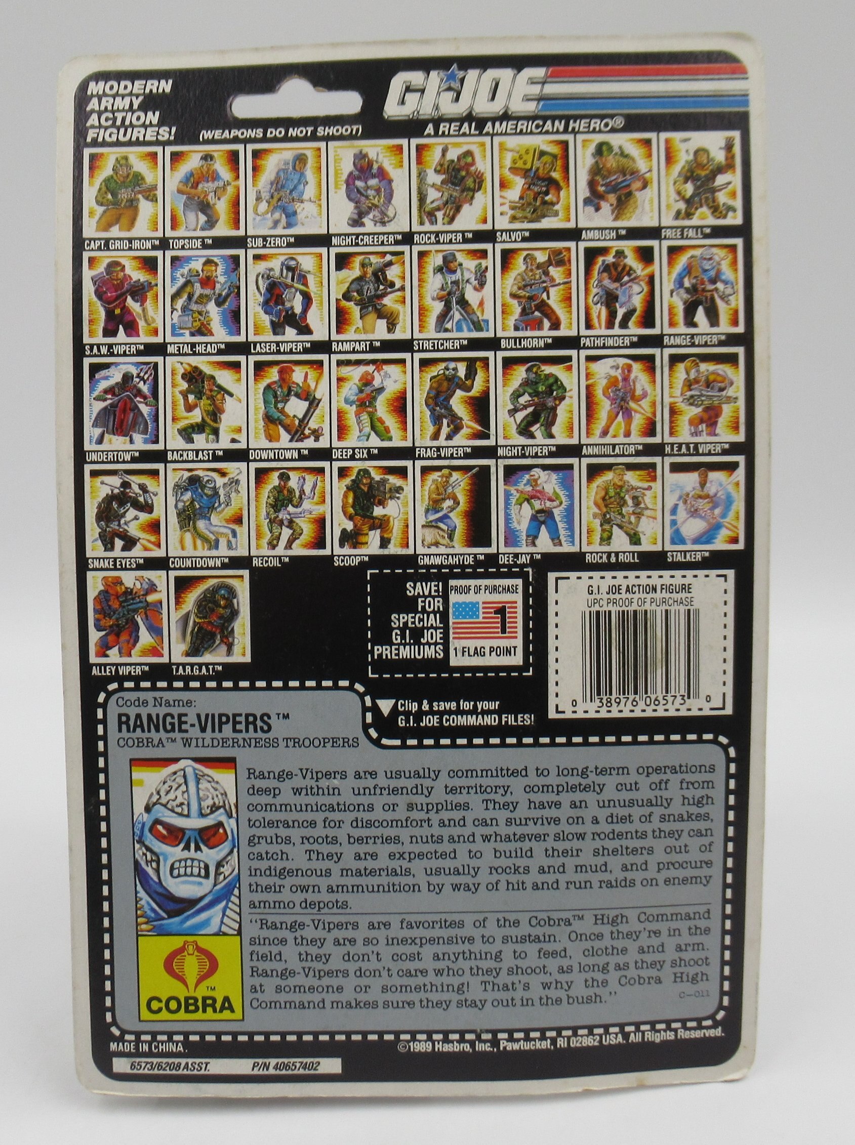 HASBRO FULLY POSEABLE MODERN ARMY FIGURE RANGE VIPERS / COBRA WILDERNESS TROOPERS 3.5インチ | まんだらけ ...