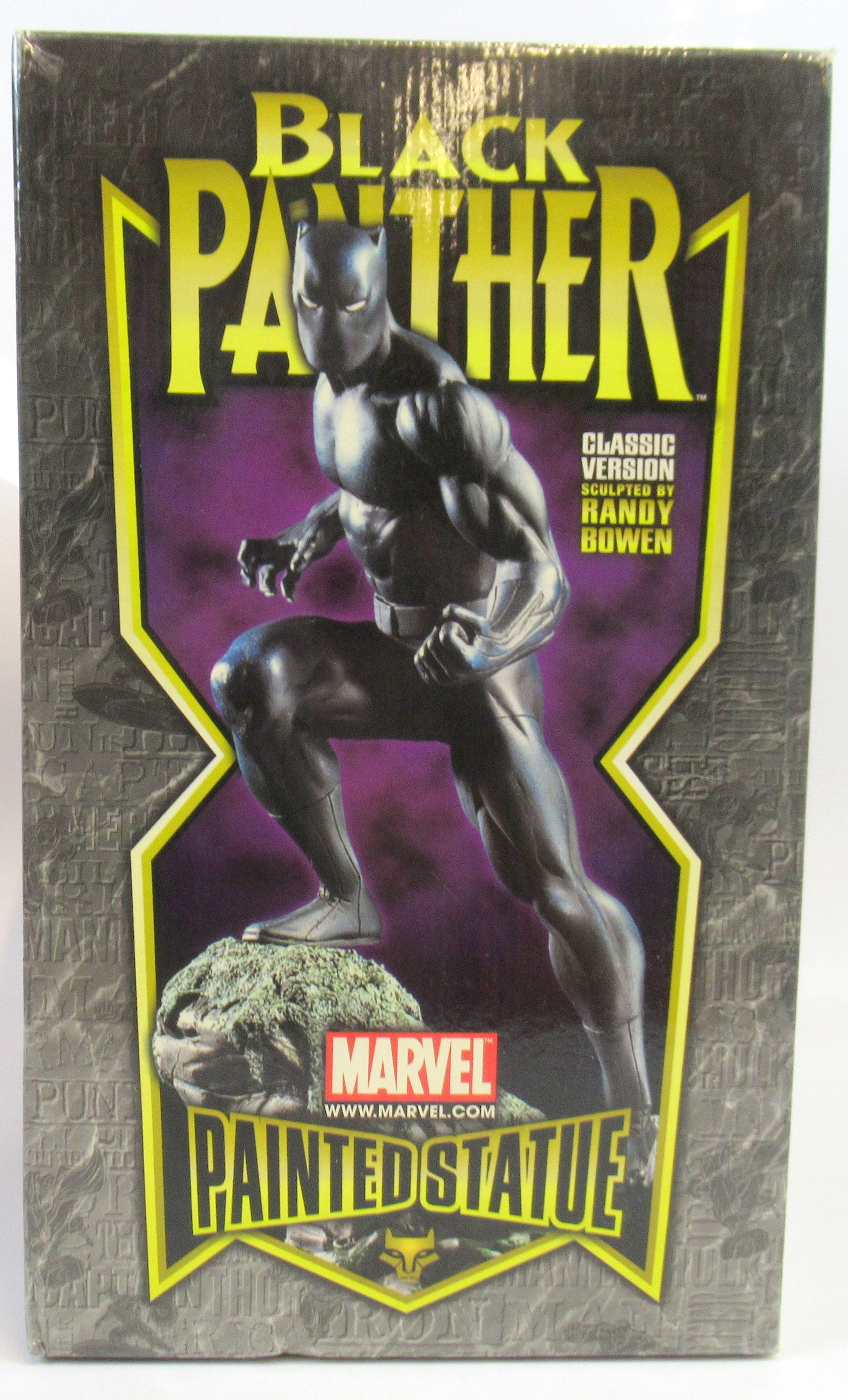 BOWEN PAINTED STATUE CLASSIC VERSION MARVEL BLACK PANTHER | まんだらけ Mandarake