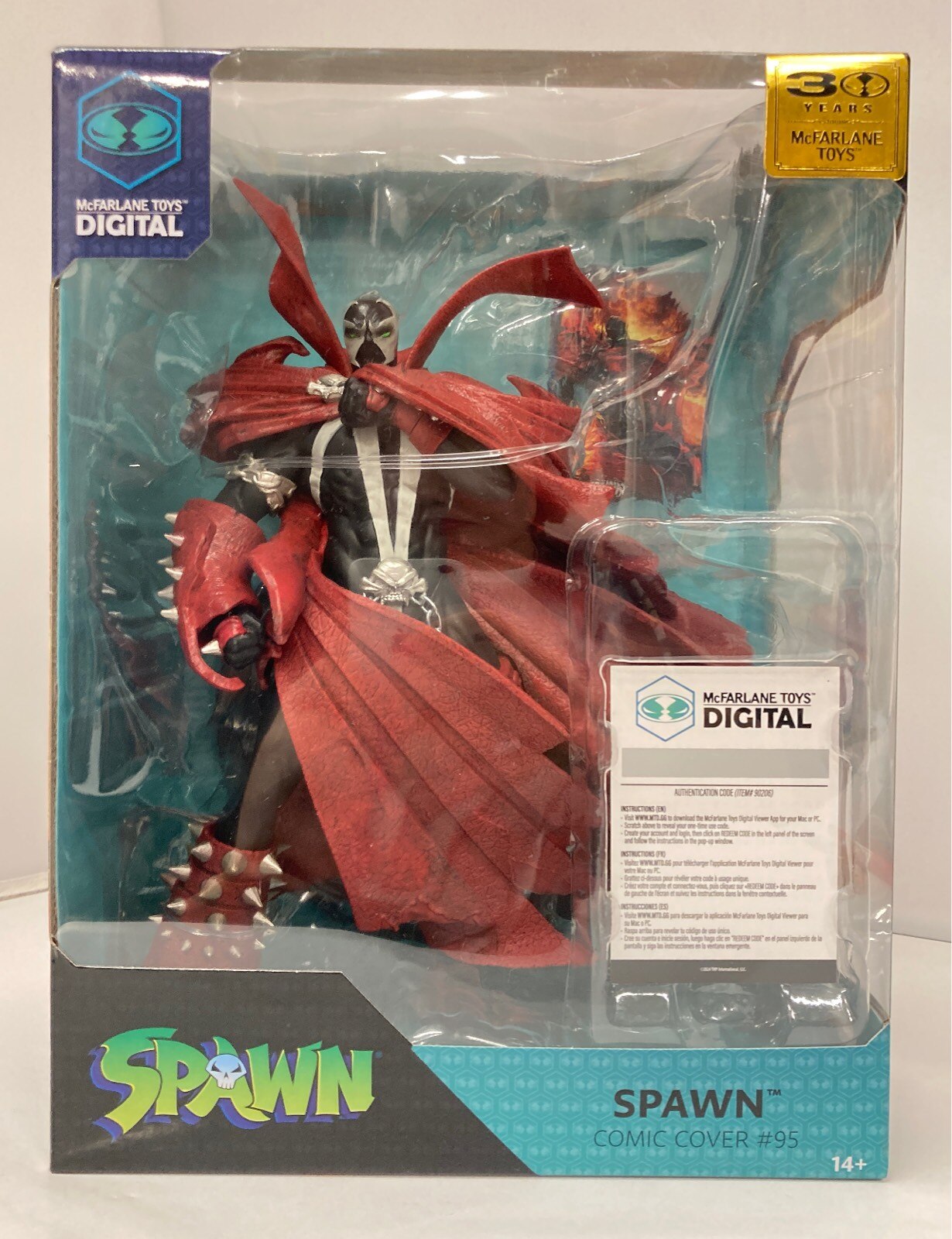 McFARLANE TOYS DIGITAL / 30 YEARS SPAWN / COMIC COVER #95 12 inch | MANDARAKE 在线商店