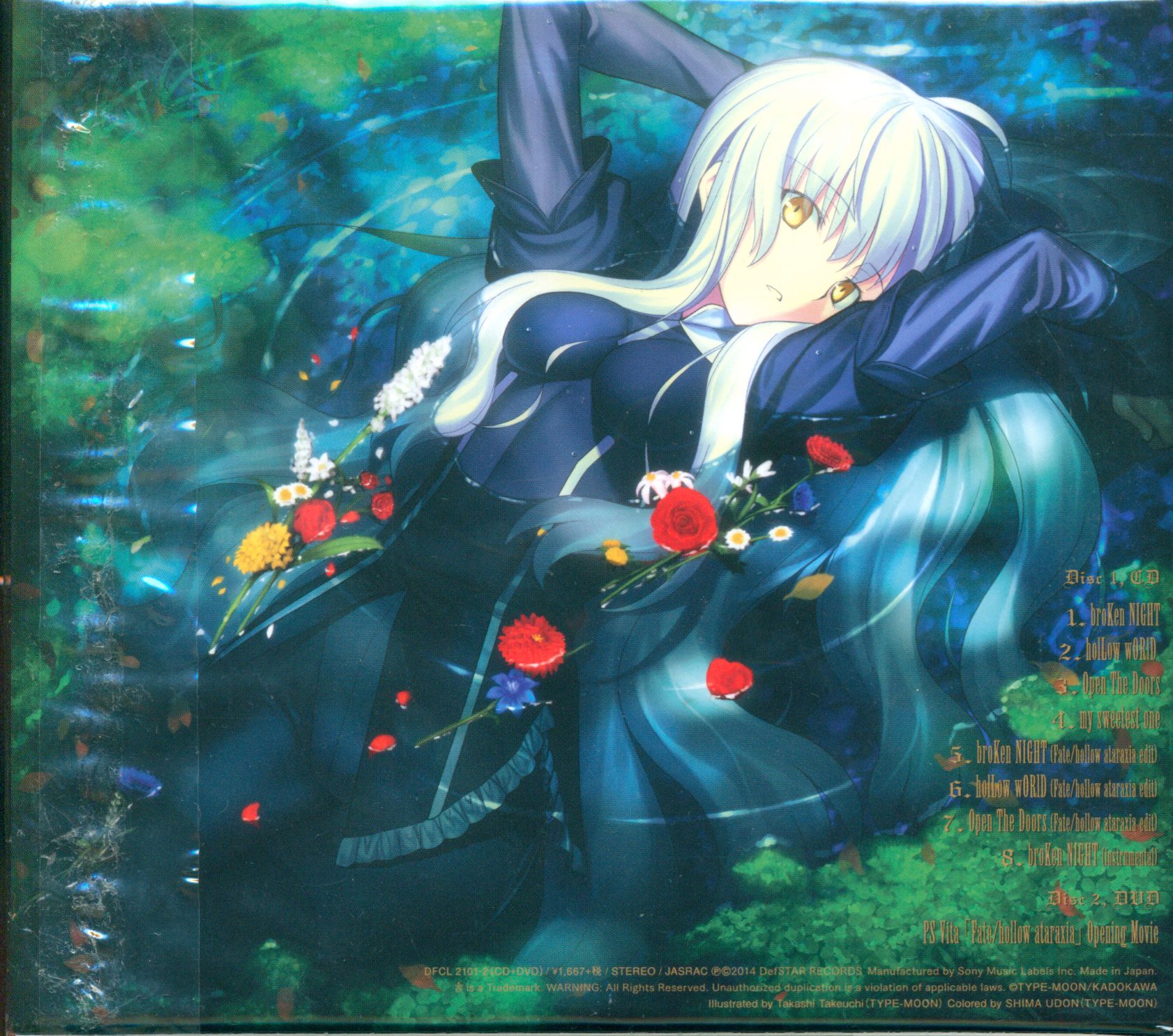 Game CD Aimer broKen NIGHT/holLow wORlD Limited Edition | Mandarake Online Shop