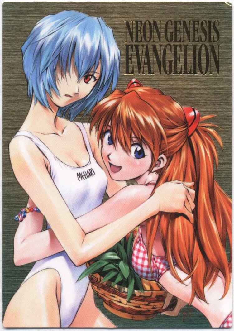 BANDAI カードダスマスターズ 四集 綾波レイ 惣流・アスカ・ラングレー/貞本義行イラストワーク1 SP1 | まんだらけ Mandarake